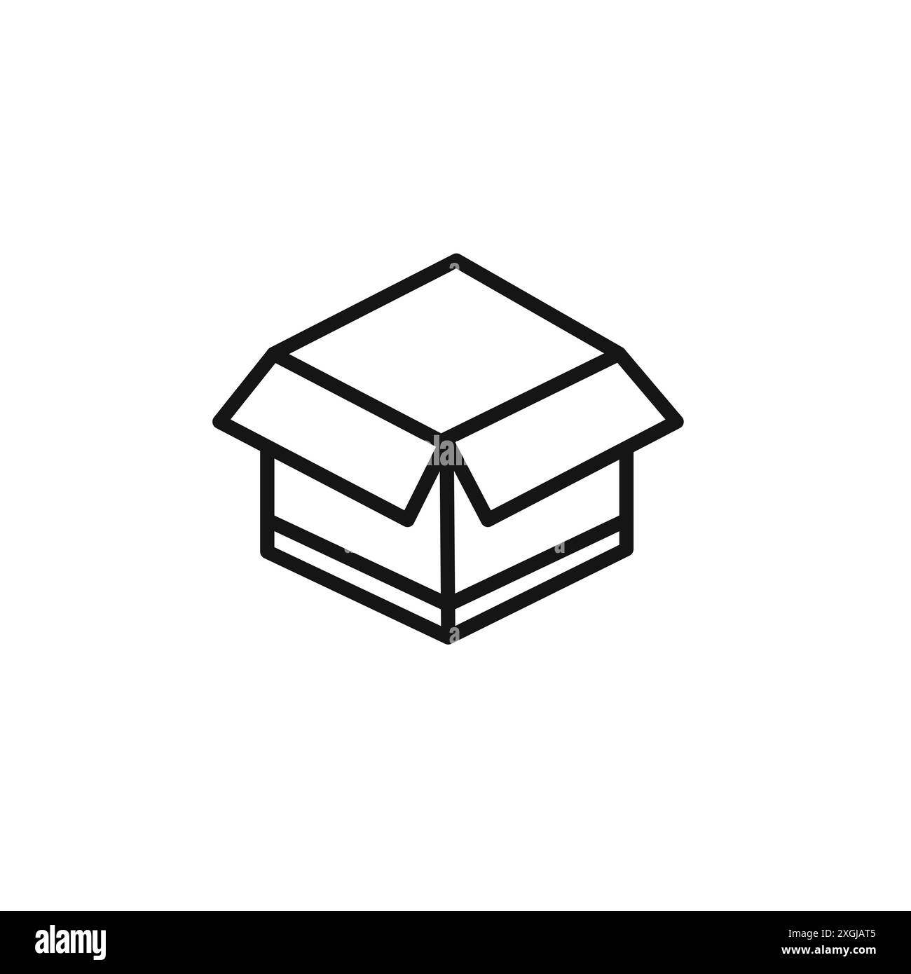 Box icon vector logo set collection for web app ui Stock Vector Image ...
