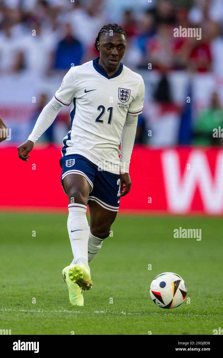 Eberechi Eze (England) during the UEFA Euro Germany 2024 match between ...