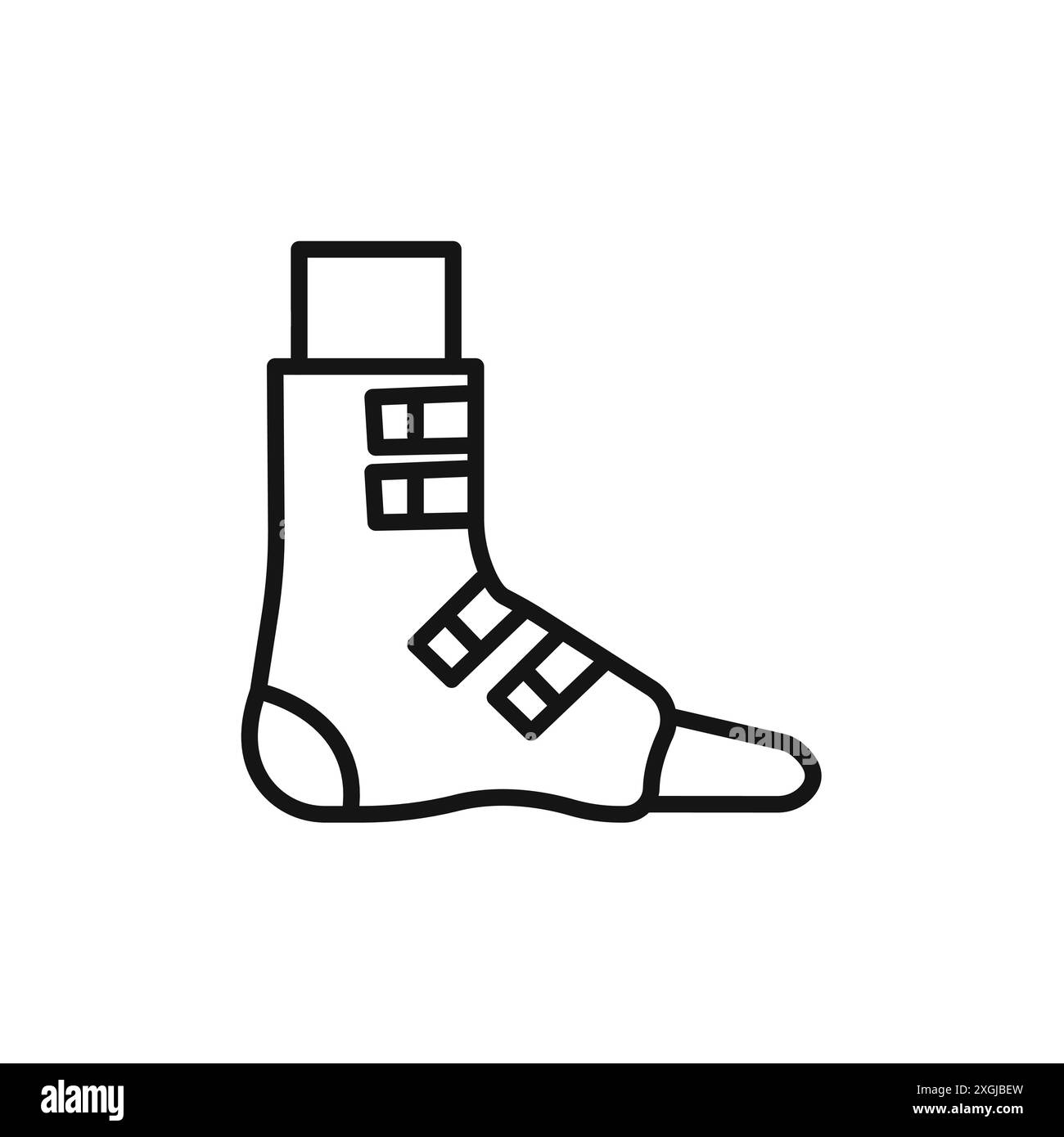 Foot trauma Cut Out Stock Images & Pictures - Alamy