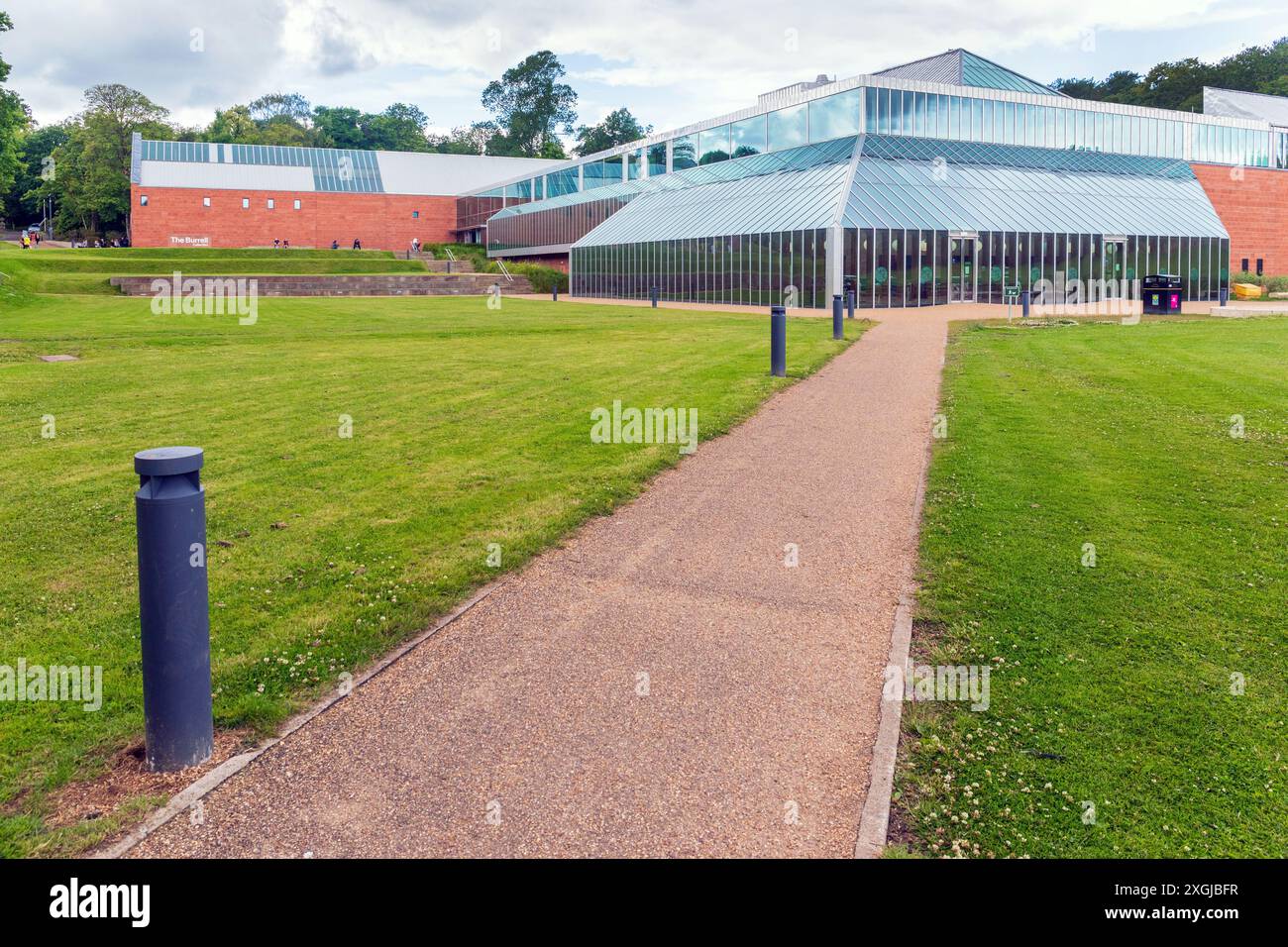 Burrell Collection museum, Pollok Park, Glasgow, Scotland, UK Stock ...