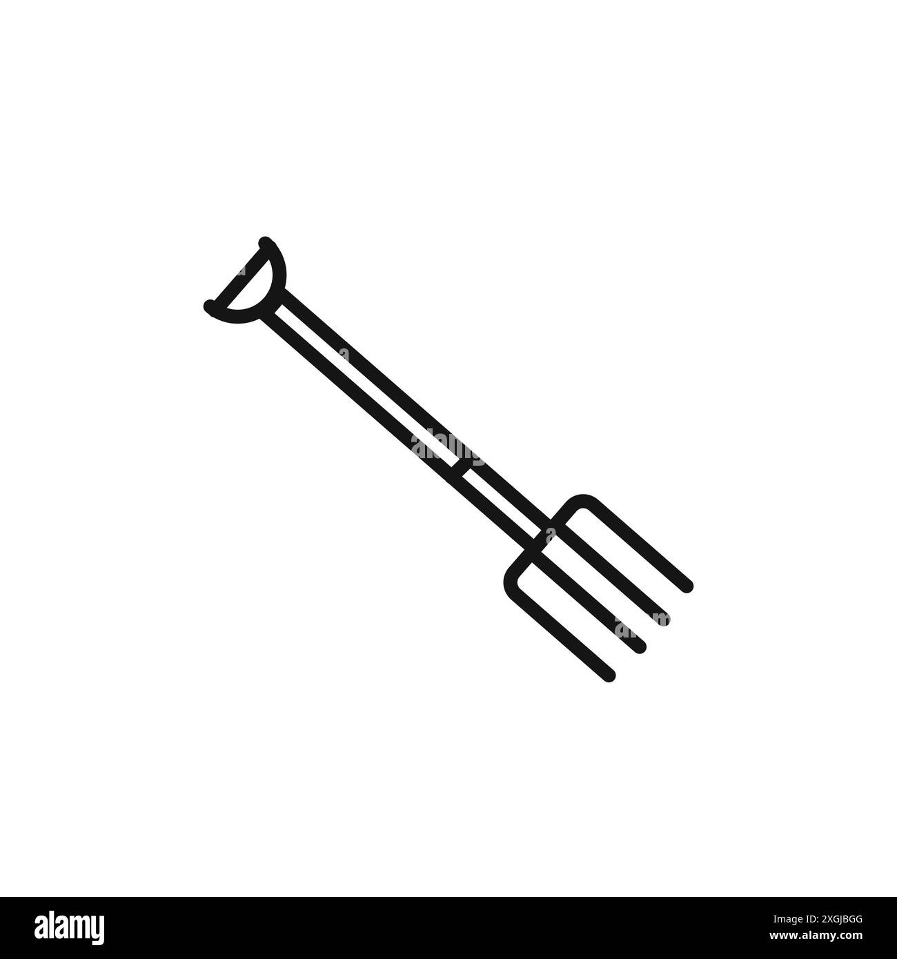 Garden fork icon vector logo set collection for web app ui Stock Vector ...