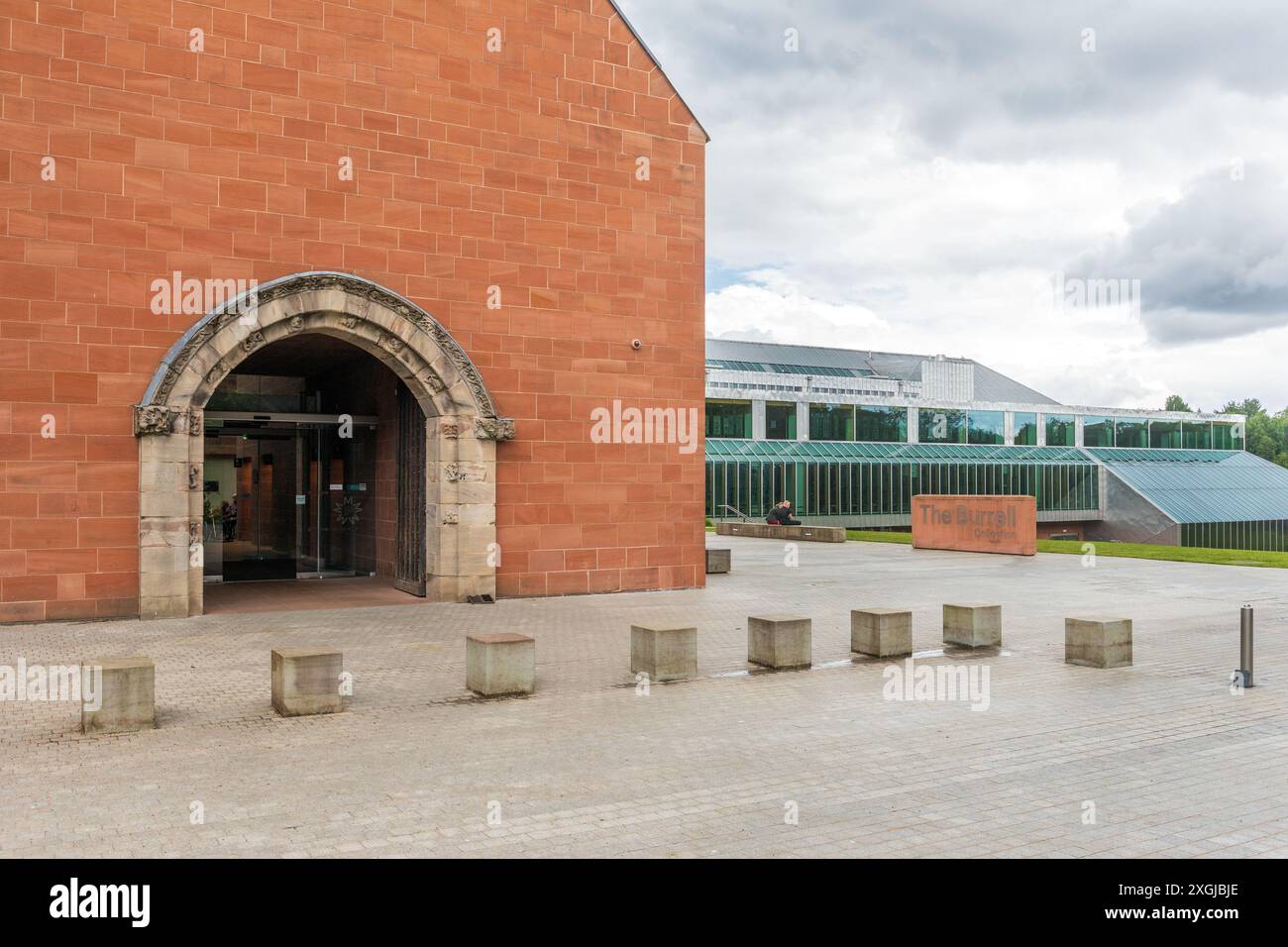 Burrell Collection museum, Pollok Park, Glasgow, Scotland, UK Stock ...