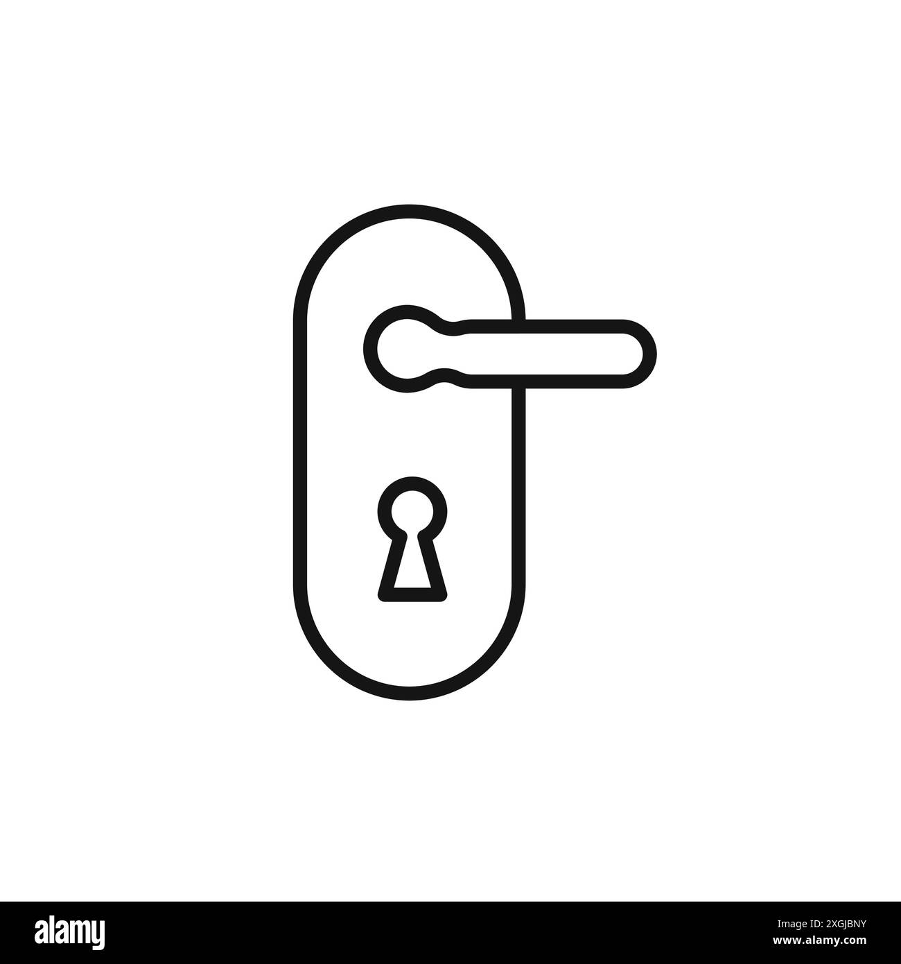 Door knob icon vector logo set collection for web app ui Stock Vector ...