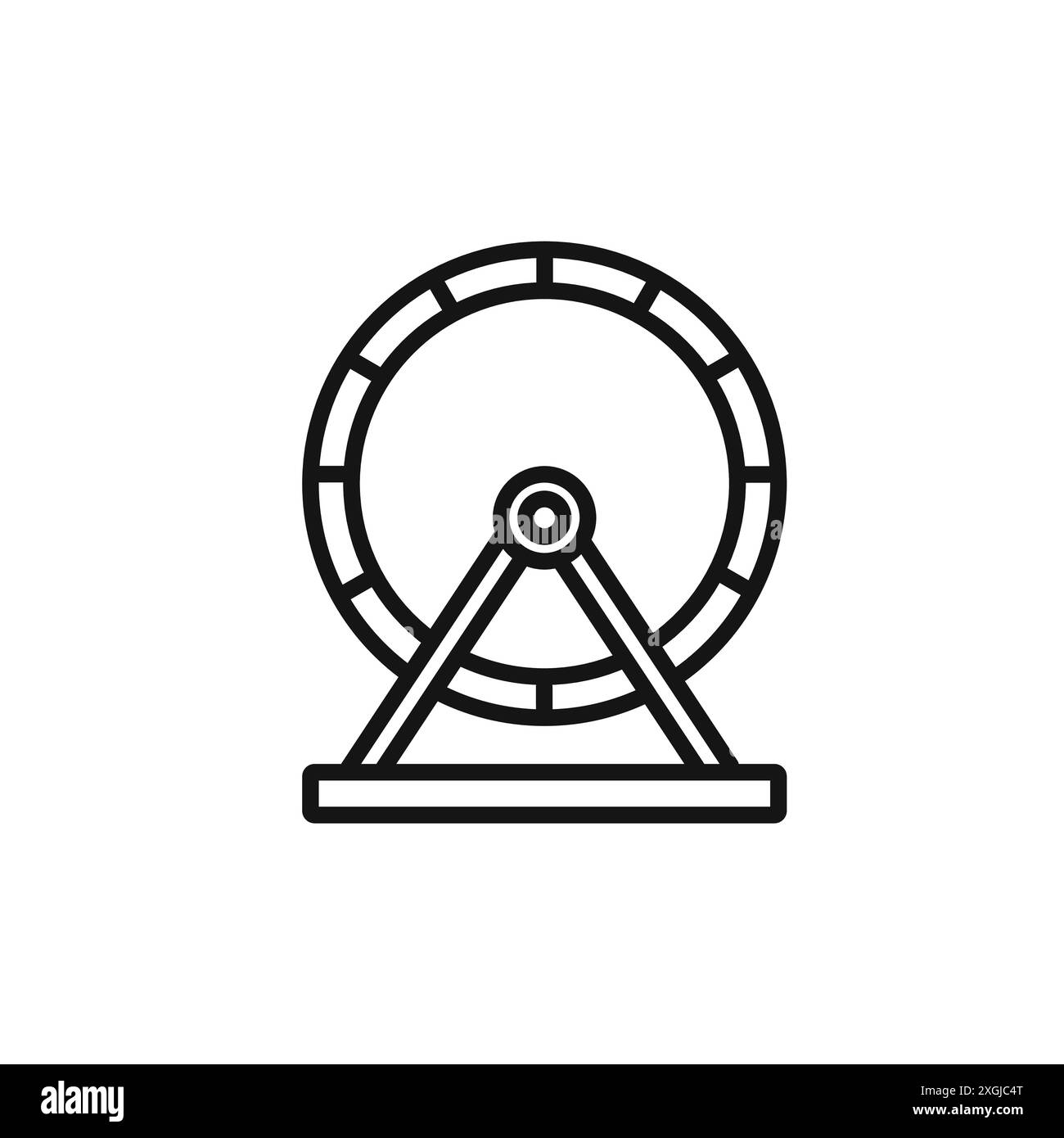 Hamster wheel icon vector logo set collection for web app ui Stock ...