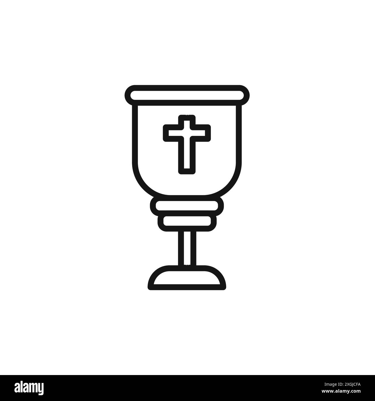 Holy chalice icon vector logo set collection for web app ui Stock Vector Image & Art - Alamy