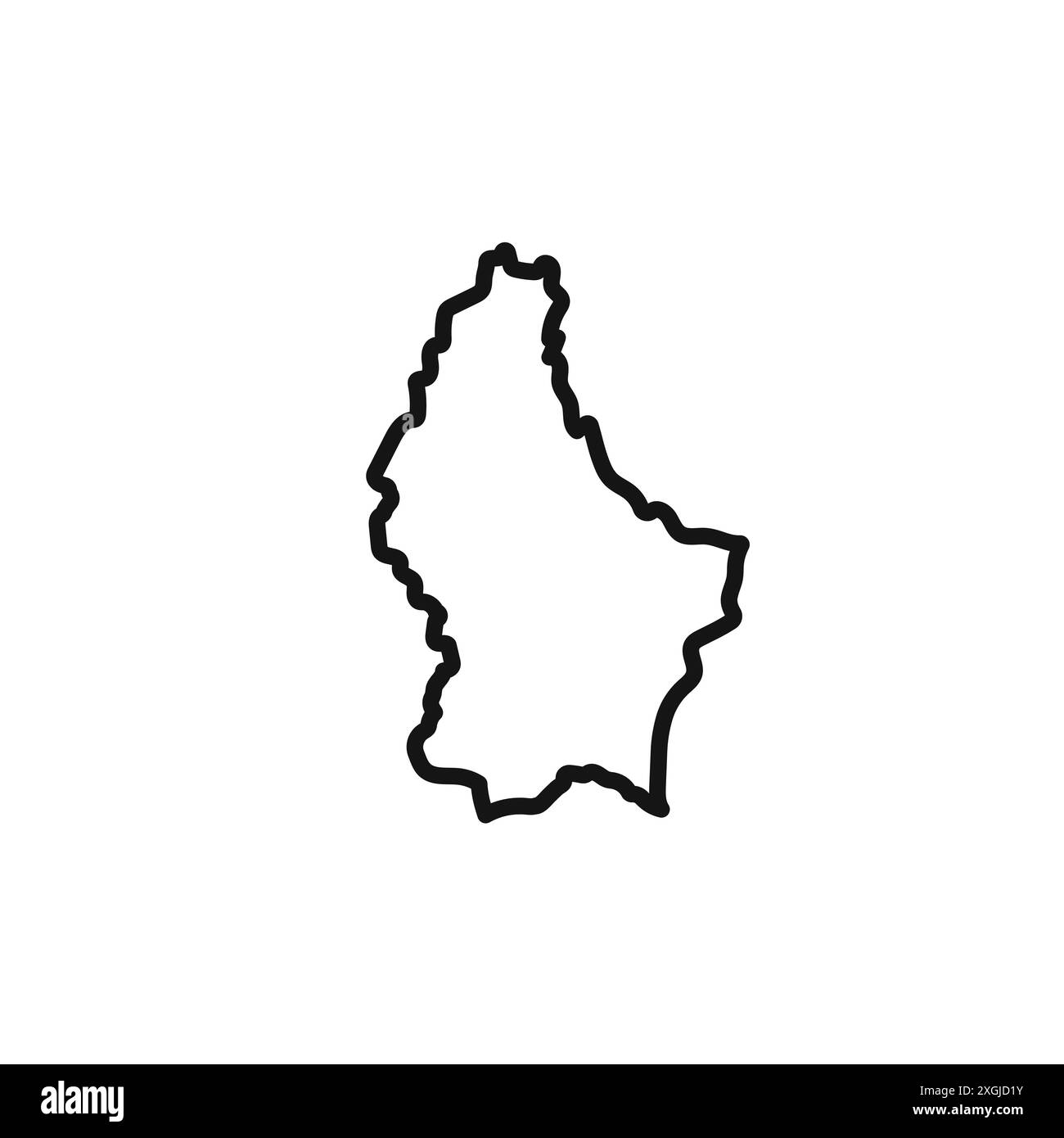 Luxembourg Country Map Icon Vector Logo Set Collection For Web App Ui