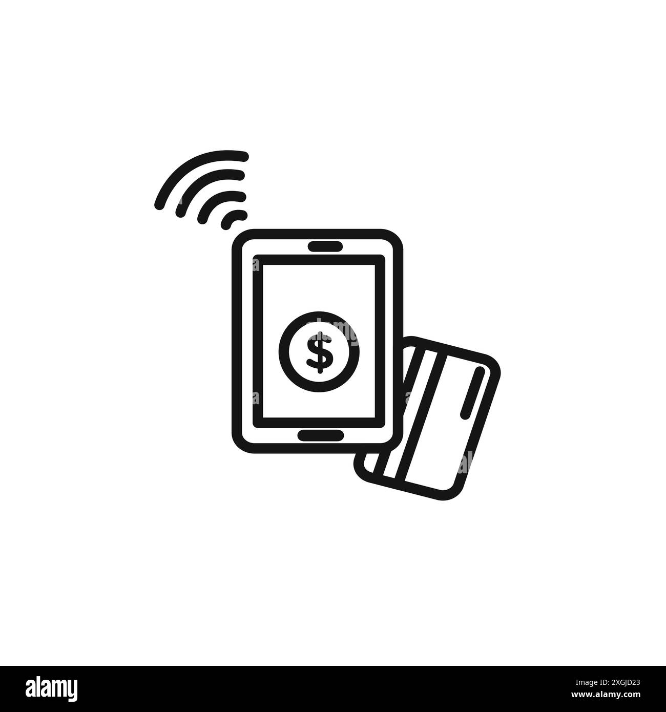 NFC wireless payment icon vector logo set collection for web app ui Stock Vector Image & Art - Alamy
