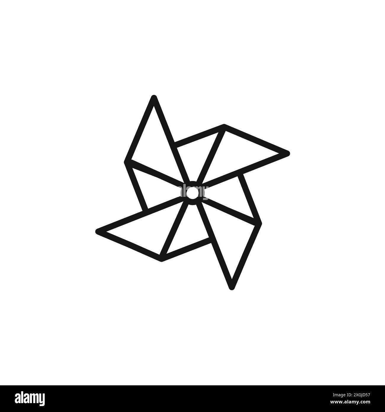 paper Windmill icon vector logo set collection for web app ui Stock Vector Image & Art - Alamy