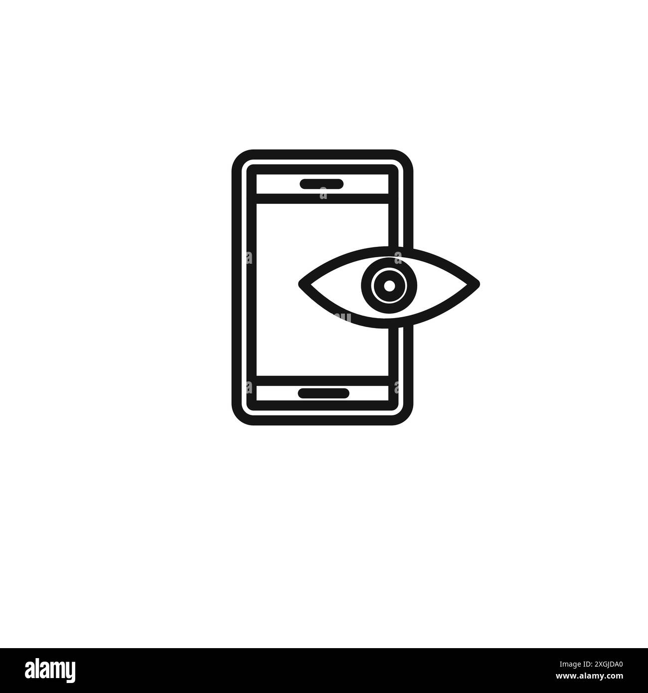 Look at the mobile Stock Vector Images - Alamy