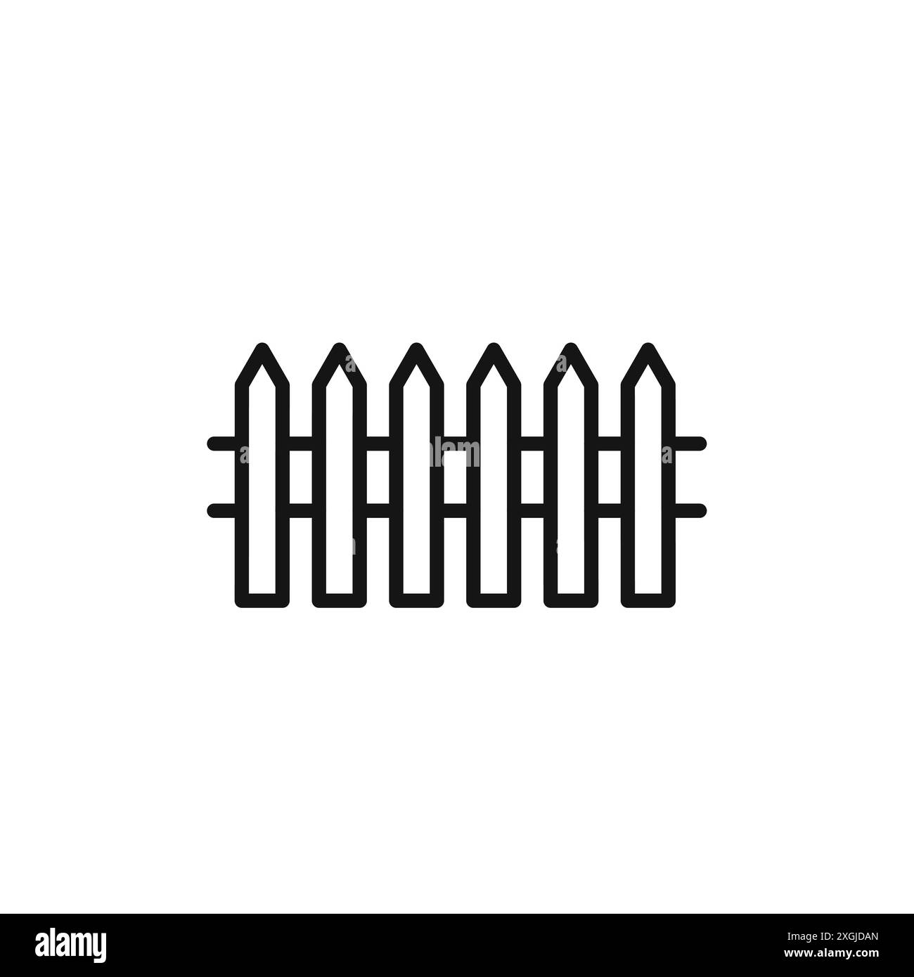 Fence Icon Vector Logo Set Collection For Web App Ui Stock Vector Image And Art Alamy