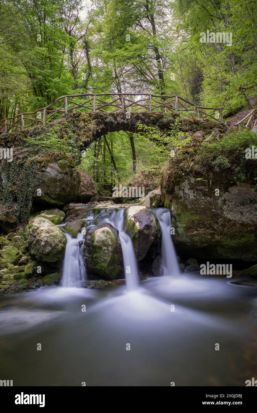 Wallpaper Mullerthal Luxembourg Waterfall