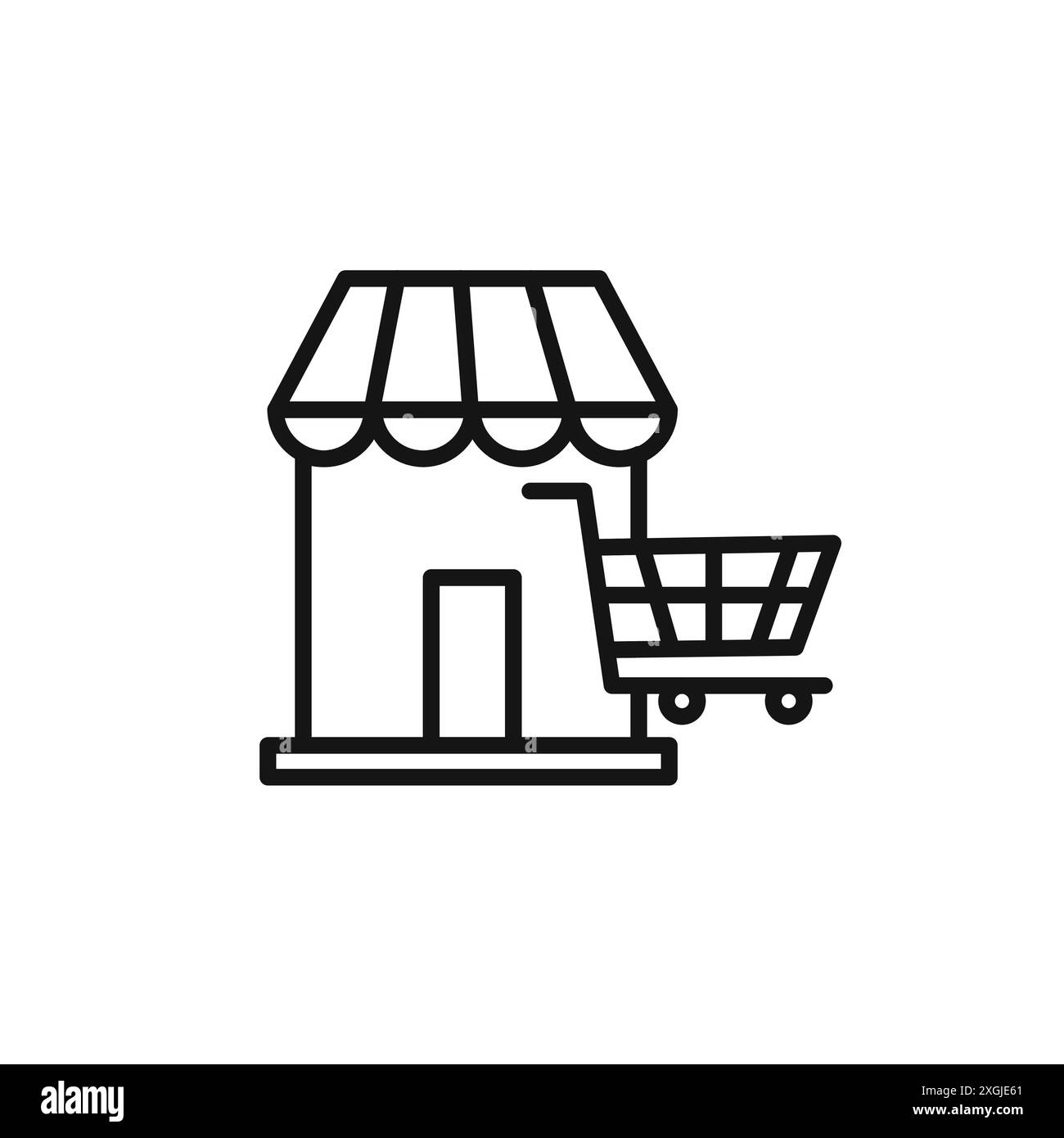 Marketplace icon vector logo set collection for web app ui Stock Vector ...