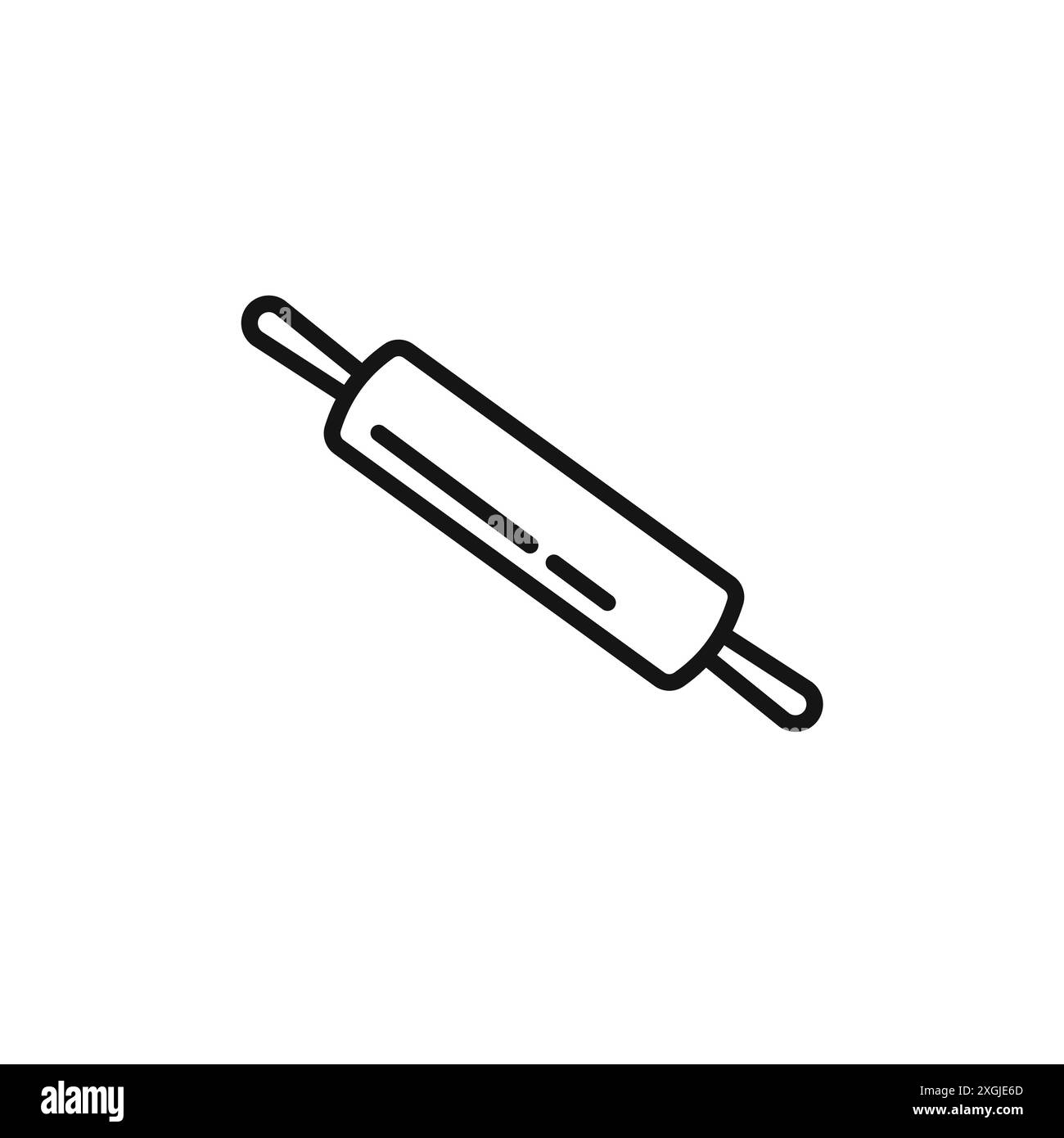 rolling pin icon vector logo set collection for web app ui Stock Vector Image & Art - Alamy