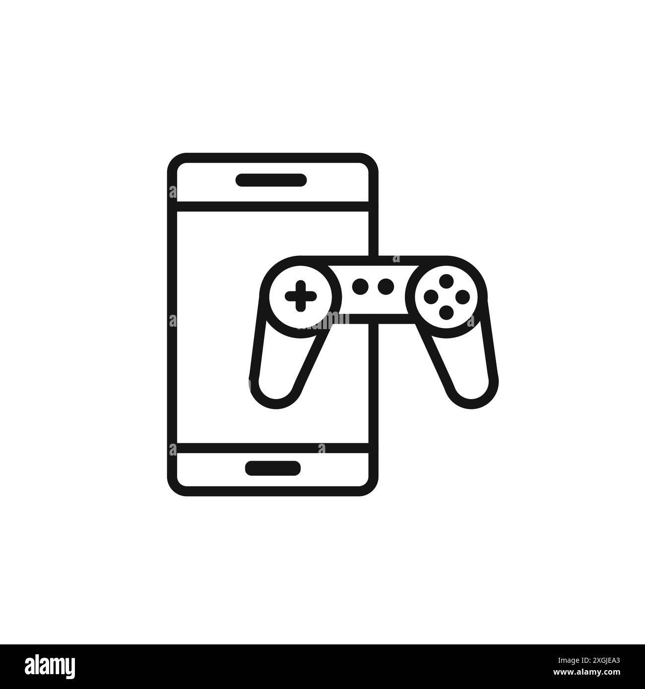 mobile phone game icon vector logo set collection for web app ui Stock Vector Image & Art - Alamy