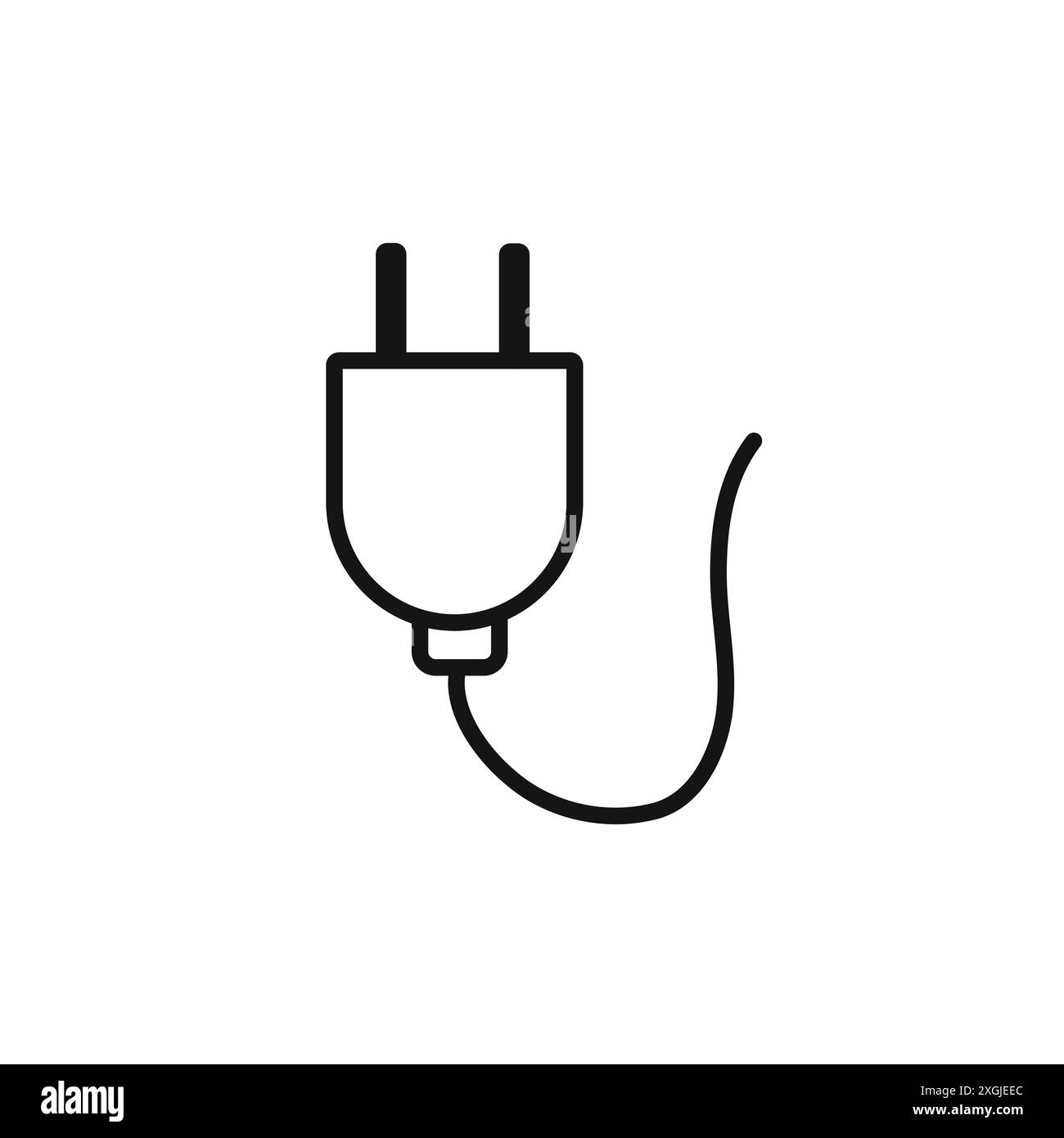 Plug icon vector logo set collection for web app ui Stock Vector Image ...