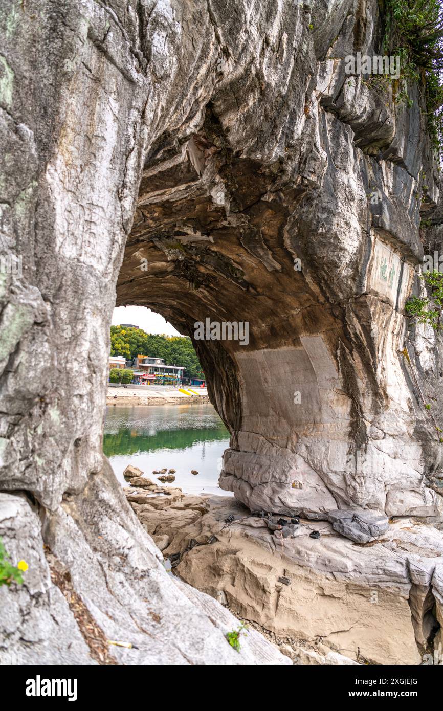The Elephant Trunk Hill is a hill, landmark and tourist attraction in ...