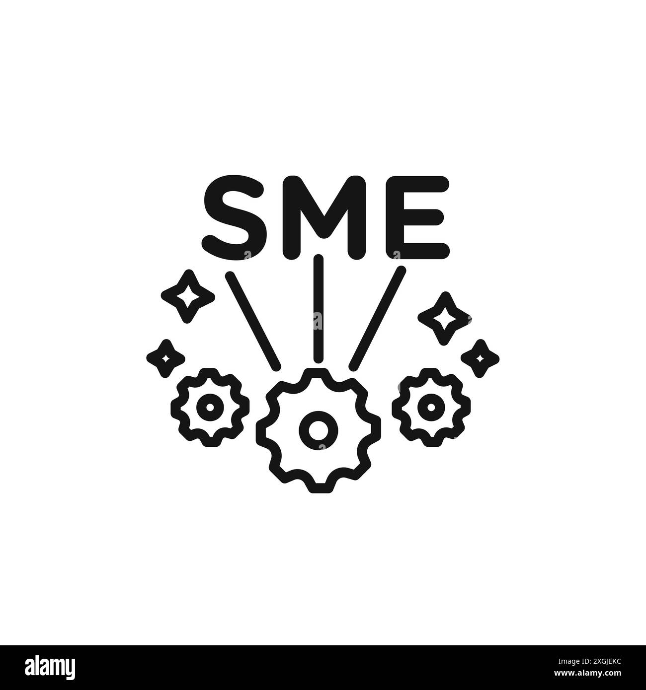 SME, small and medium enterprise icon vector logo set collection for ...