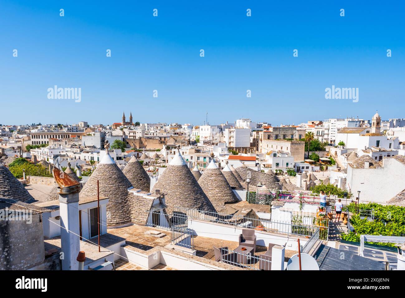 ALBEROBELLO, ITALY - MAY 17, 2024: View of Alberobello, a small Italian ...