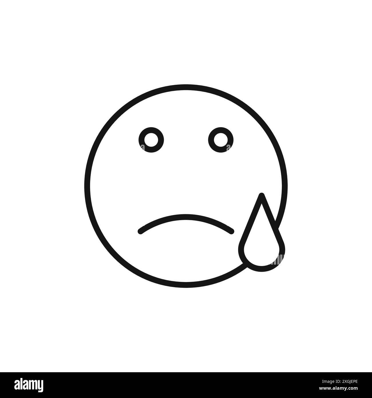 sad icon vector logo set collection for web app ui Stock Vector Image ...