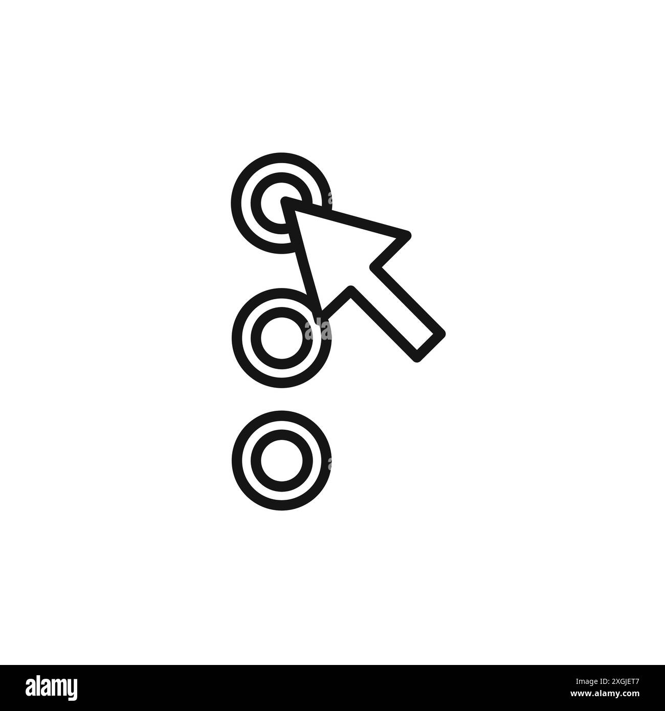 Select Element Icon Vector Logo Set Collection For Web App Ui Stock