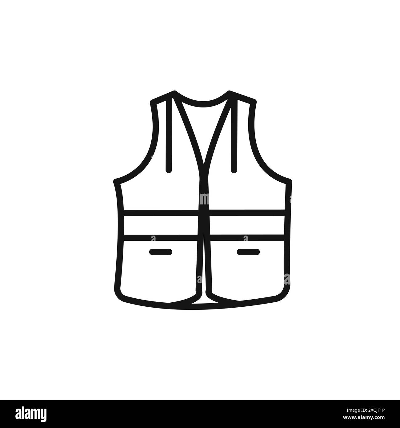 Construction orange vest reflective Black and White Stock Photos ...