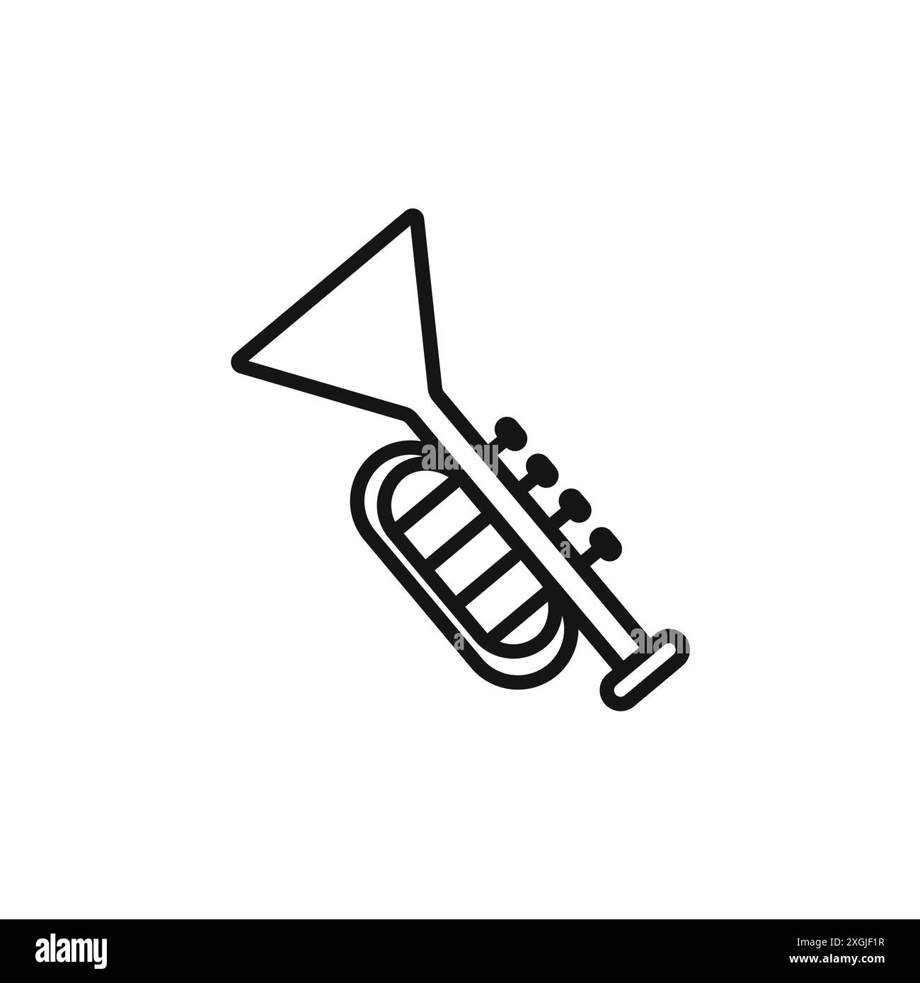 Classic trumpet shape hi-res stock photography and images - Alamy