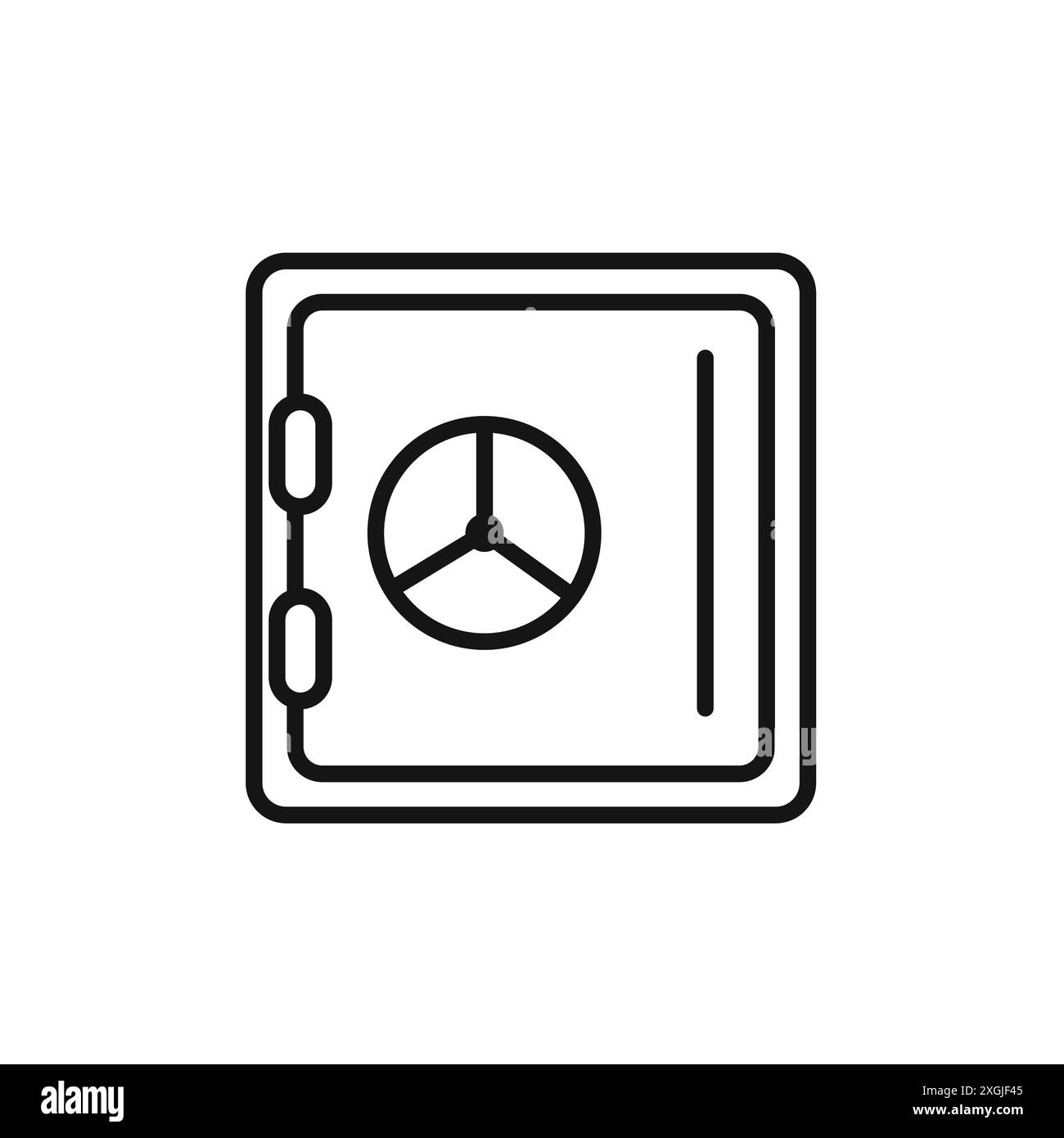 Safe Box Icon Vector Logo Set Collection For Web App Ui Stock Vector