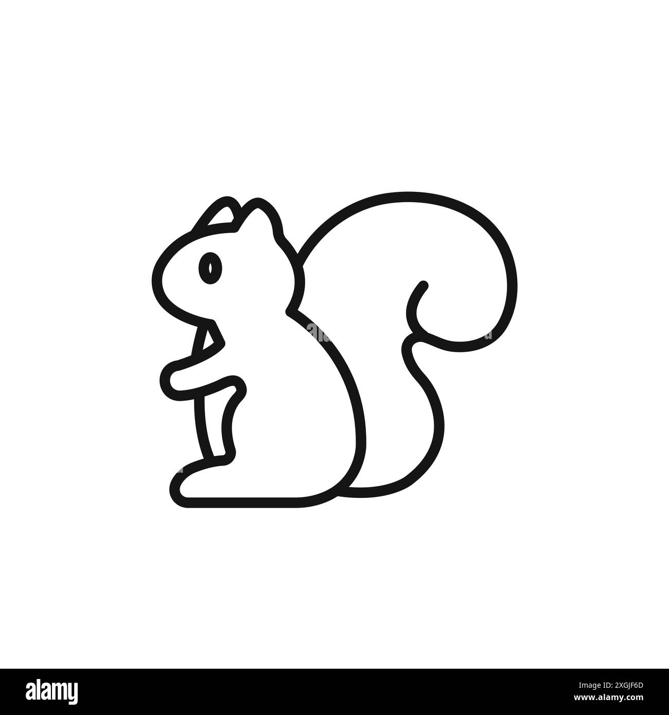 squirrel icon vector logo set collection for web app ui Stock Vector ...