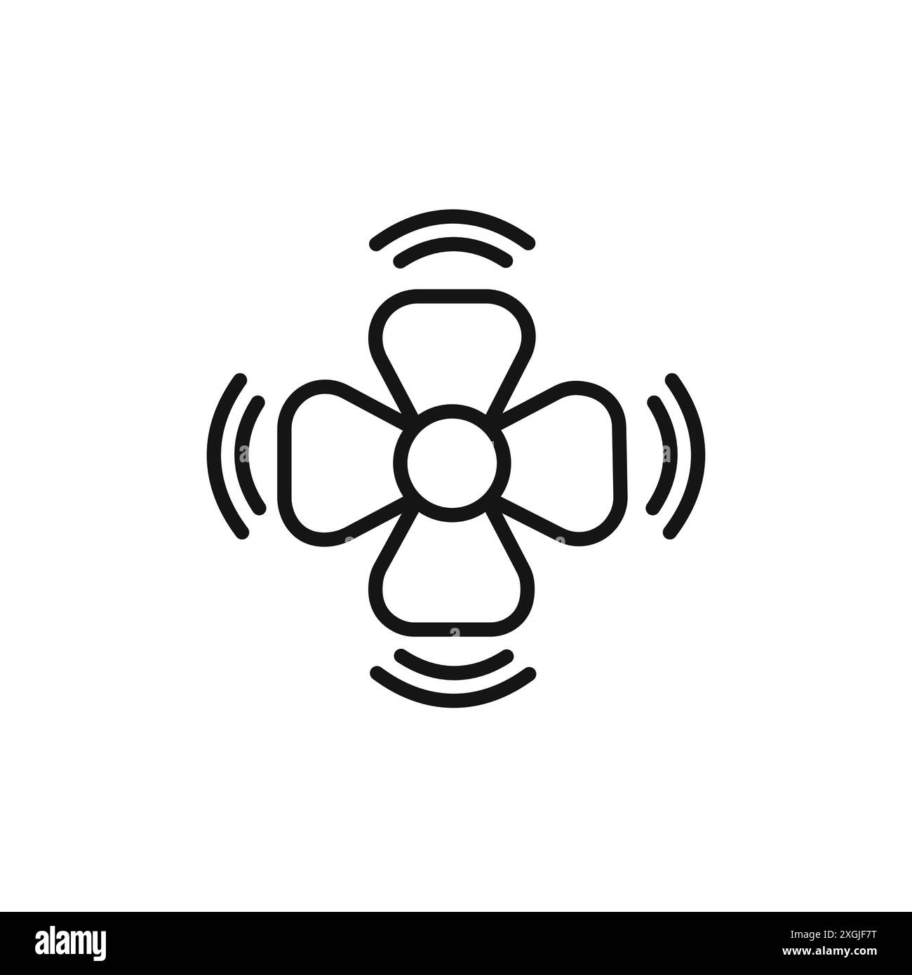 Ventilation icon vector logo set collection for web app ui Stock Vector ...