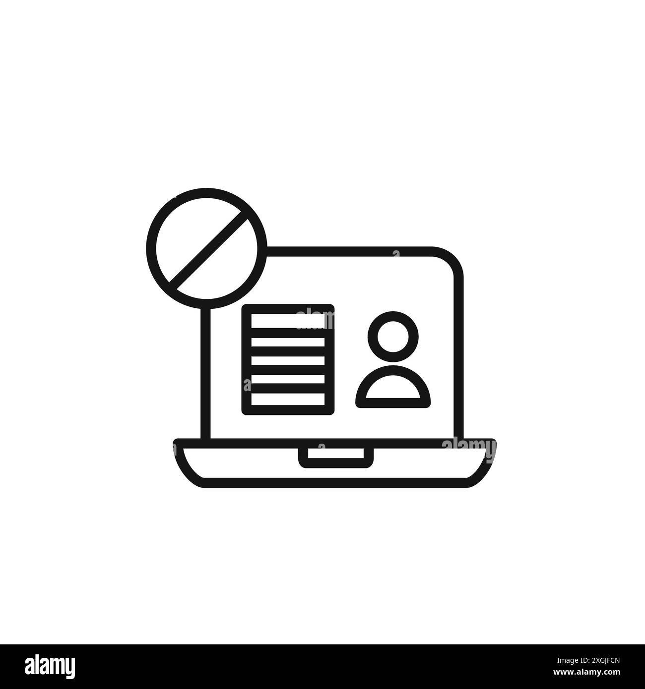 Unauthorized Access icon vector logo set collection for web app ui Stock Vector Image & Art - Alamy