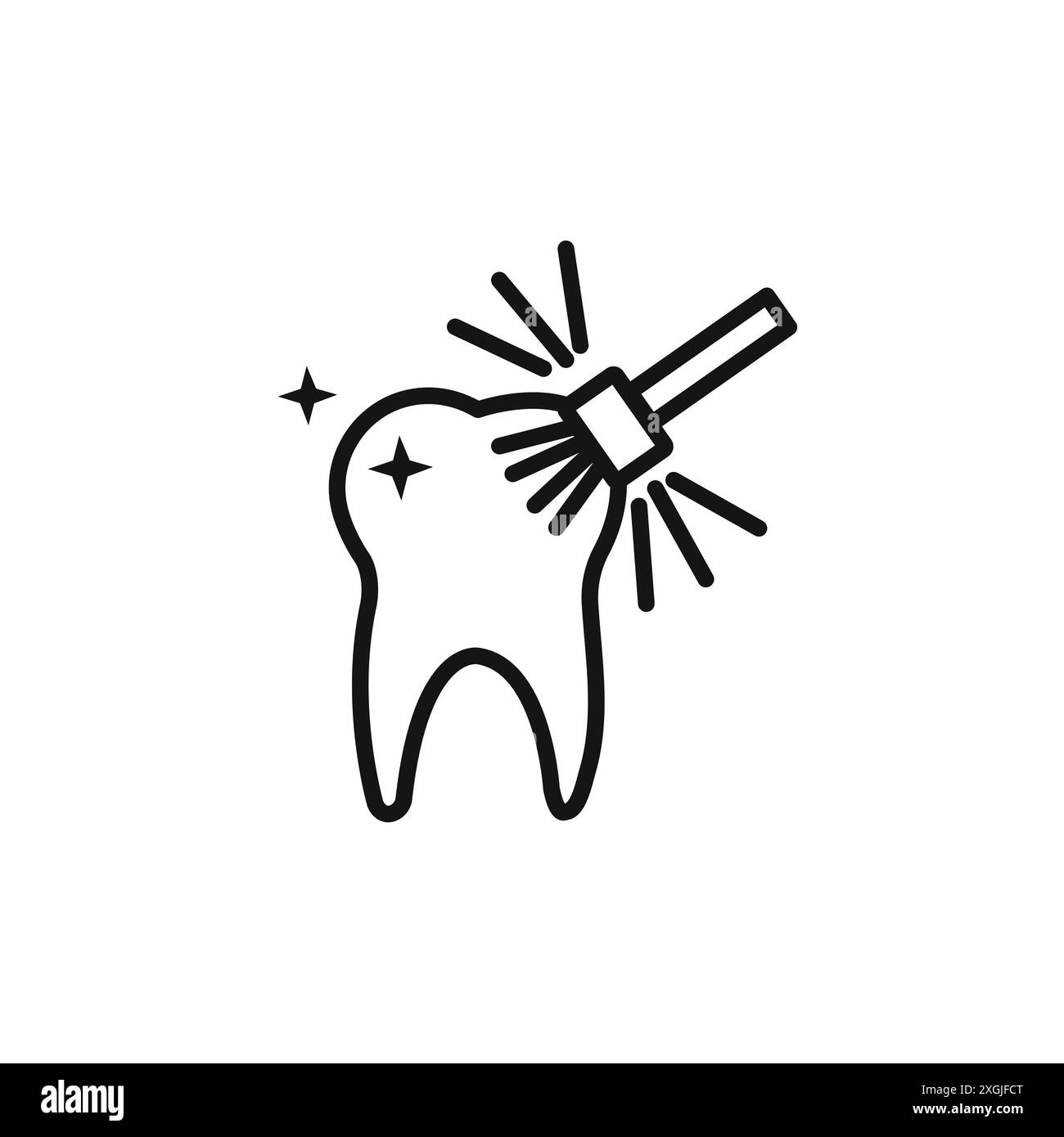 tooth Polish icon vector logo set collection for web app ui Stock ...