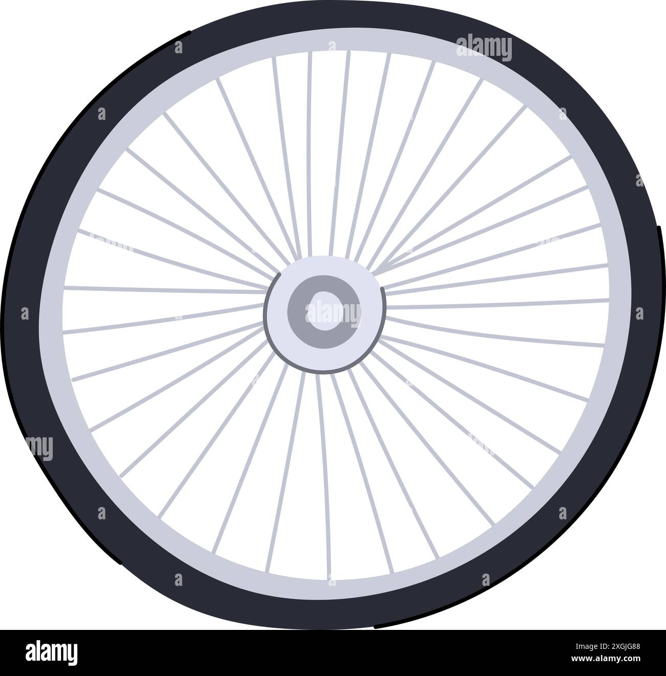 logo wheel bike cartoon vector illustration Stock Vector Image & Art ...