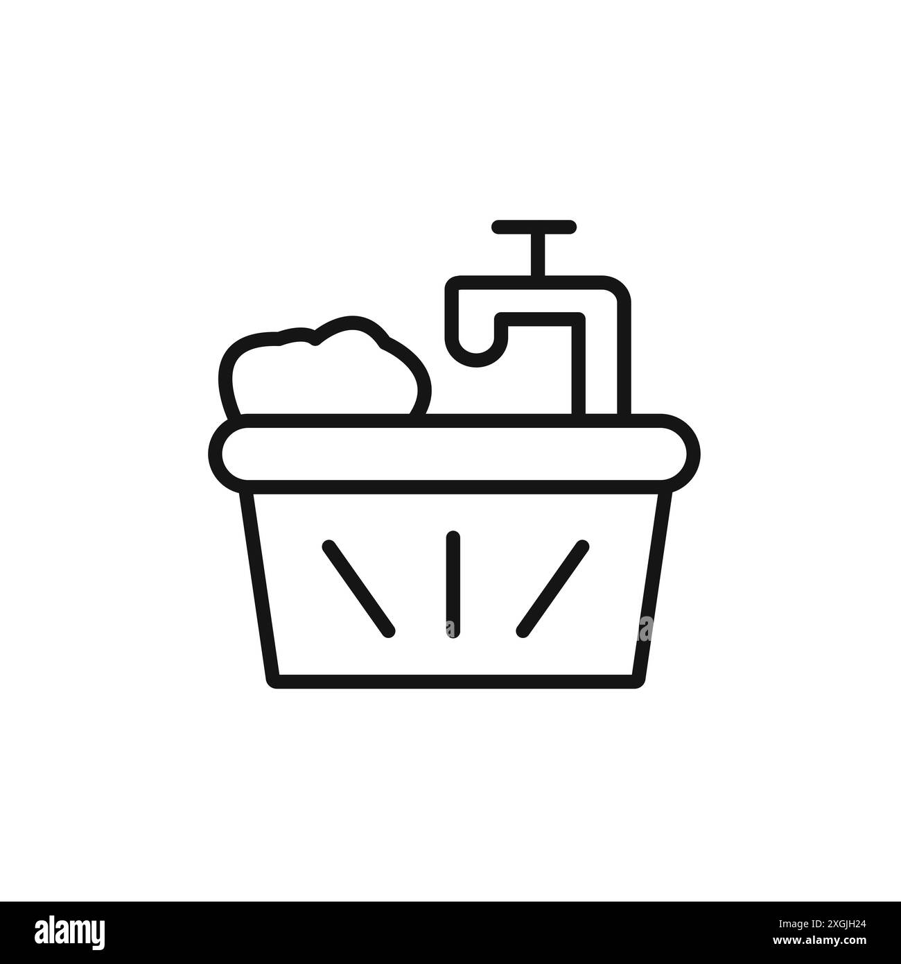 Water soak icon vector logo set collection for web app ui Stock Vector ...