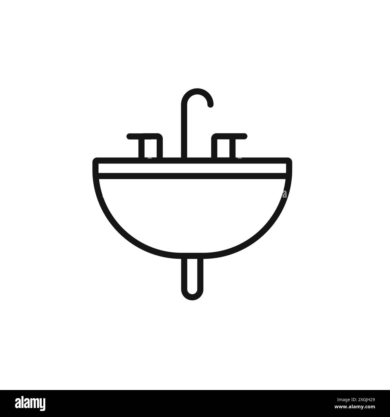 washbasin icon vector logo set collection for web app ui Stock Vector Image & Art - Alamy