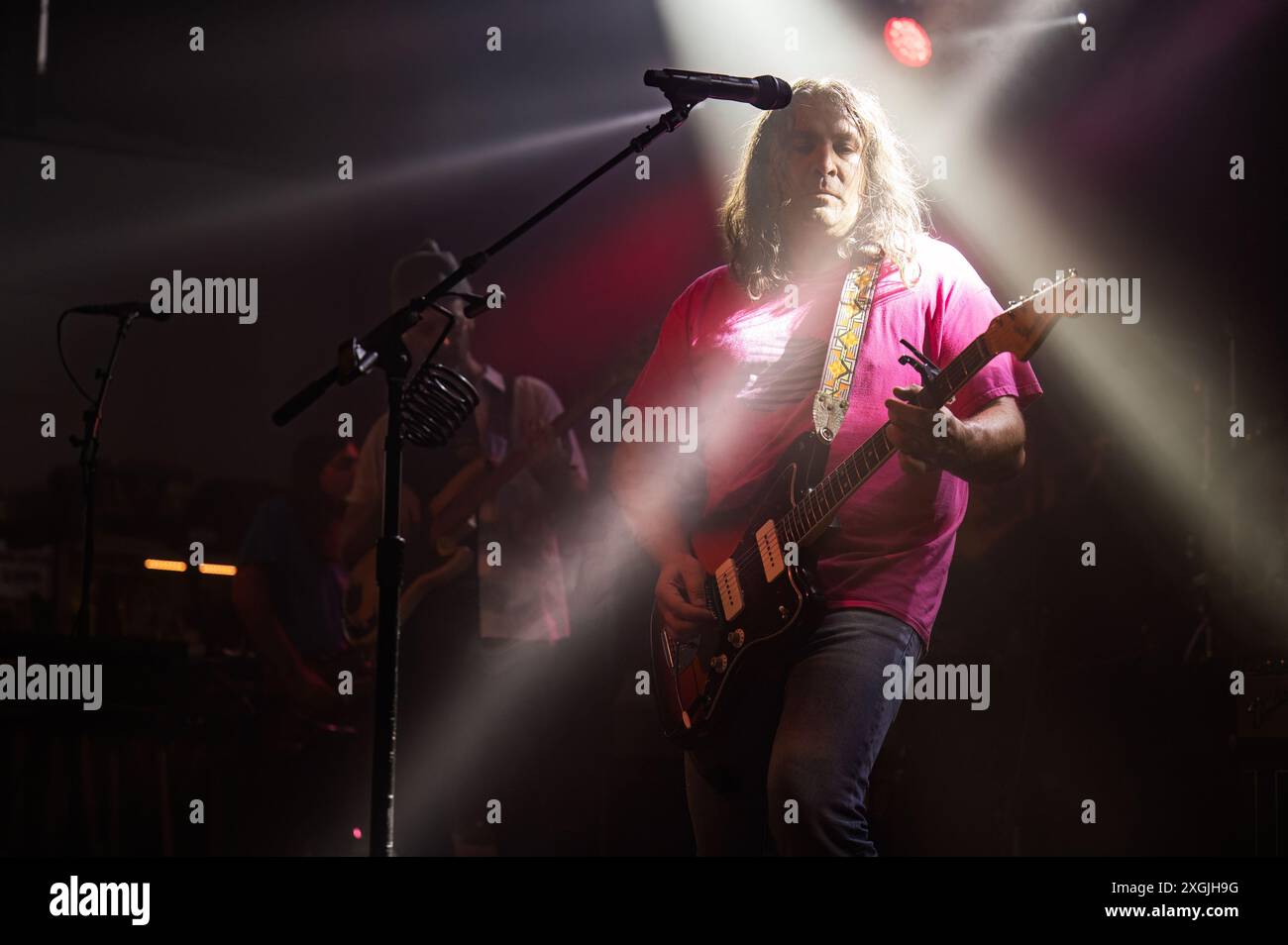 Manchester, UK. 08th July 2024. Adam Granduciel, David Hartley, Robbie ...