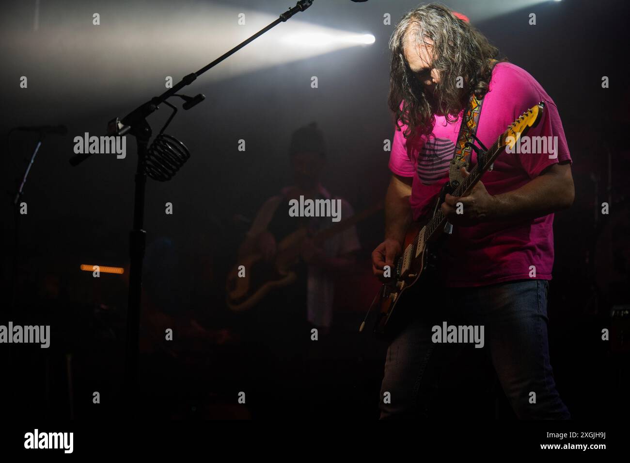 Manchester, UK. 08th July 2024. Adam Granduciel, David Hartley, Robbie ...