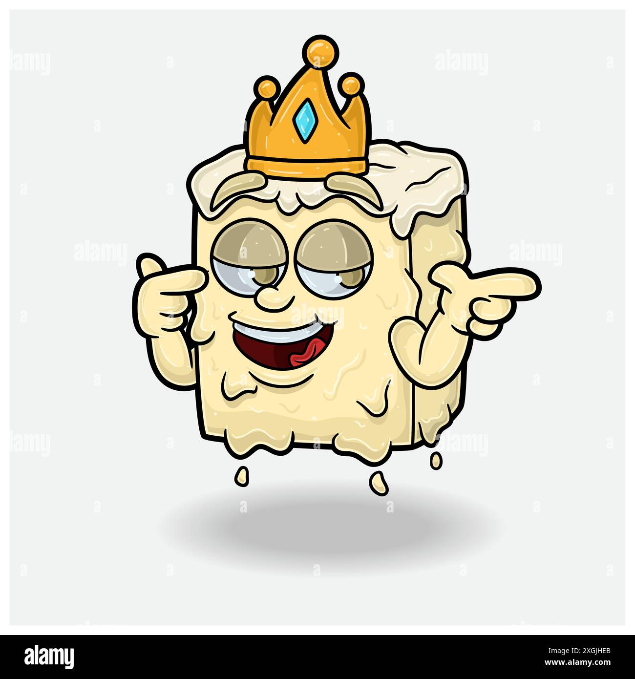 Margarine king Stock Vector Images - Alamy