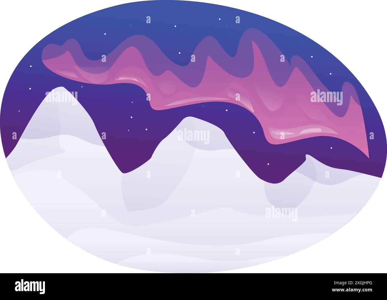 Aurora Borealis Drawing Easy