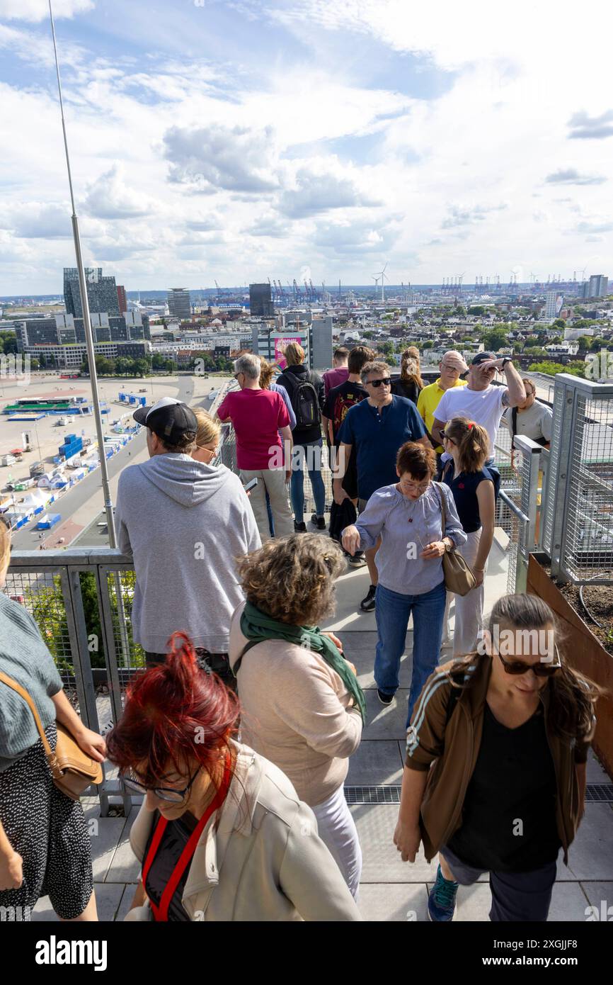 Eröffnungswochenende des Grünen-Bunker auf St. Pauli. 07.07.2024, EU ...