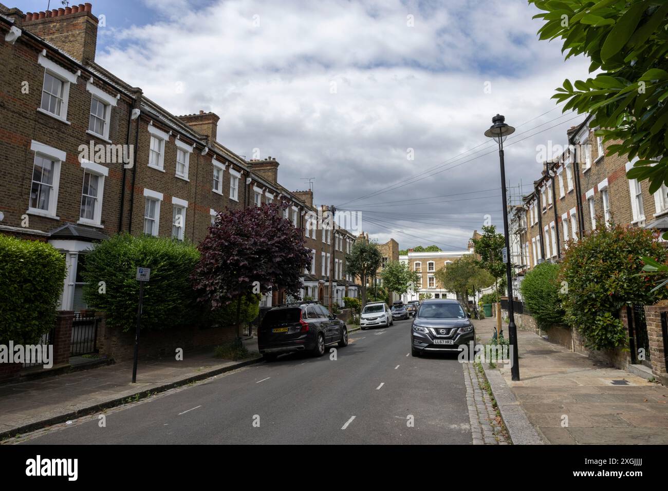 Countess Road NW5 in Kentish Town in North London, home of Labour Party ...