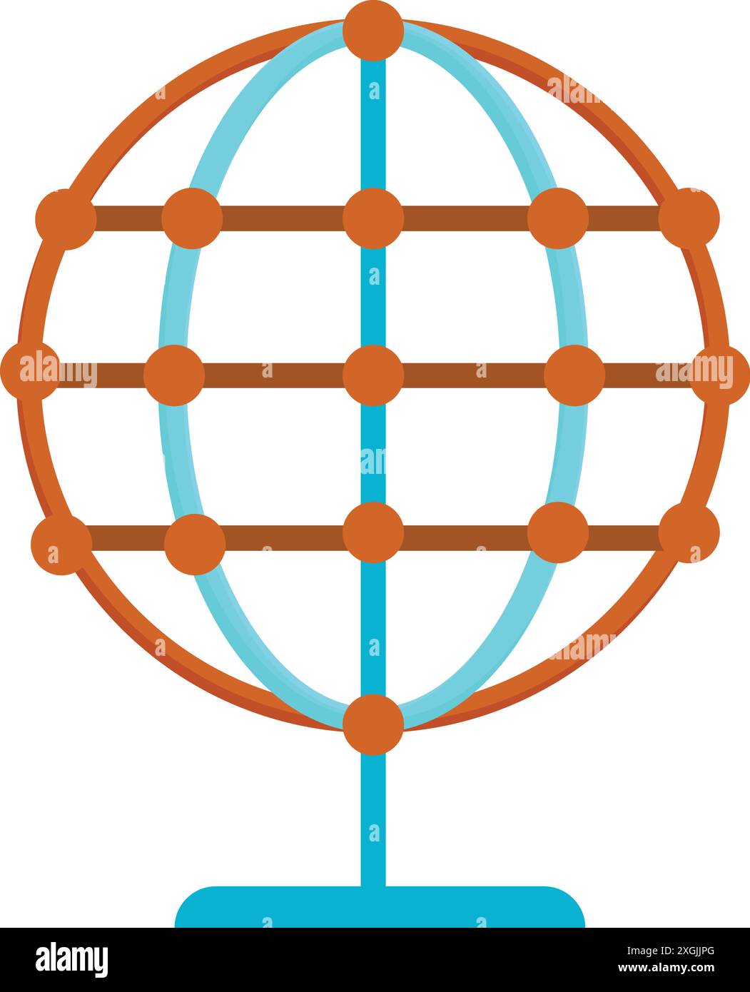 Global network icon representing worldwide business and connections ...