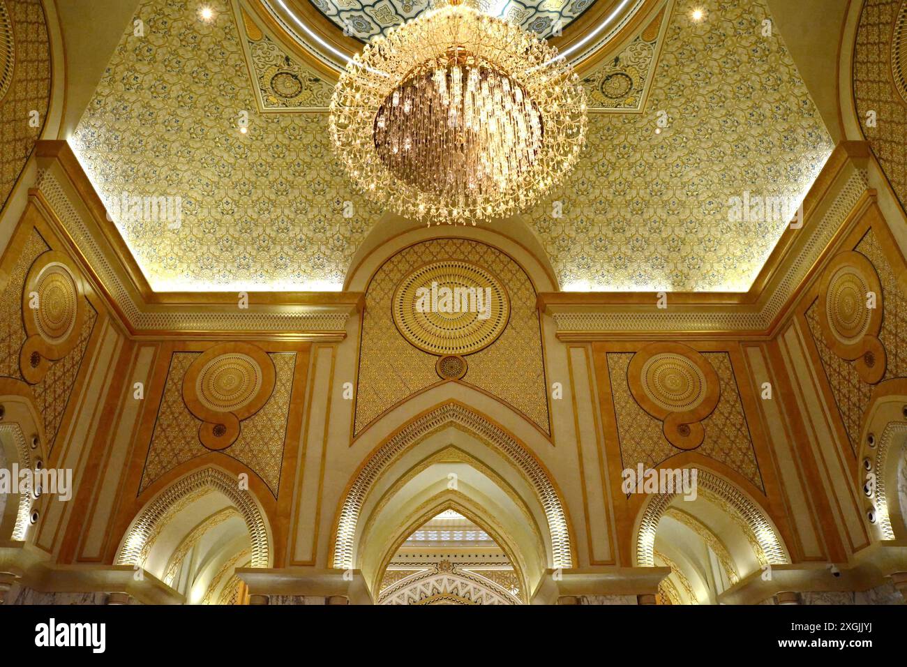 ABU DHABI, UAE - Presidential Palace, Palace of Qasr al-Watan (the ...