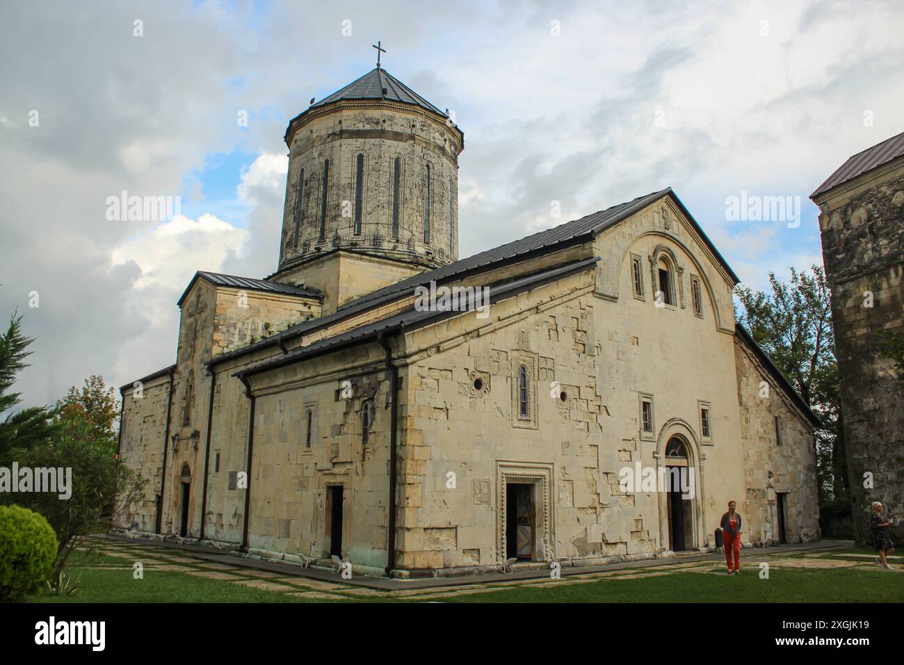 Martvili monastery built in VII century. Georgia, samegrolo, Martvili ...