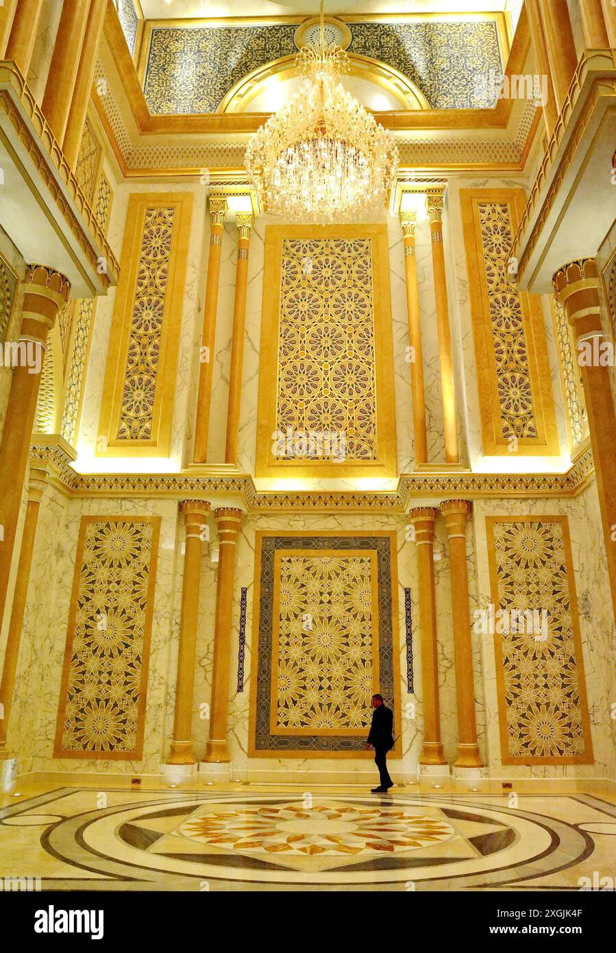 ABU DHABI, UAE - Presidential Palace, Palace of Qasr al-Watan (the ...