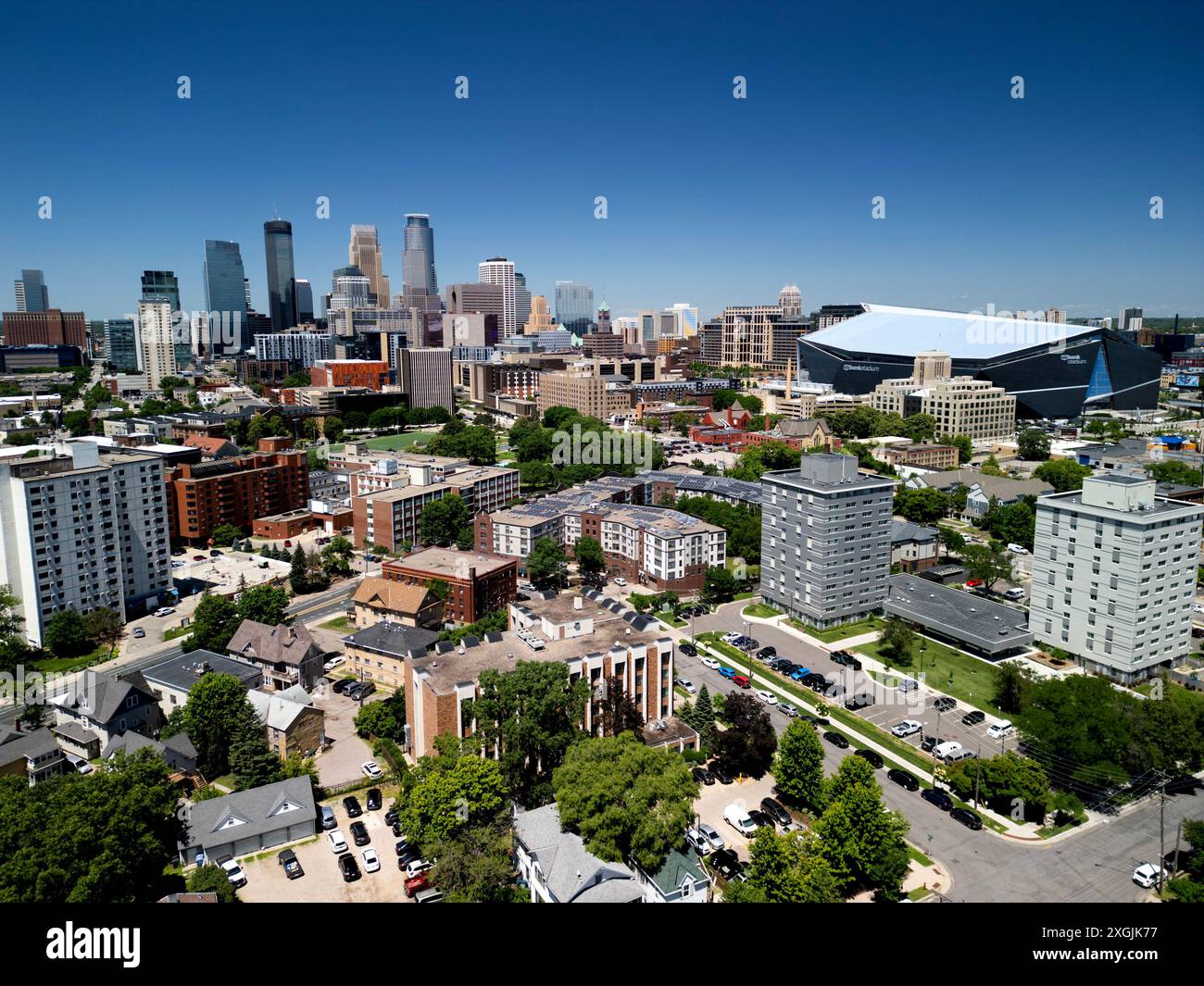 Aerial summer daytime view hi-res stock photography and images - Alamy