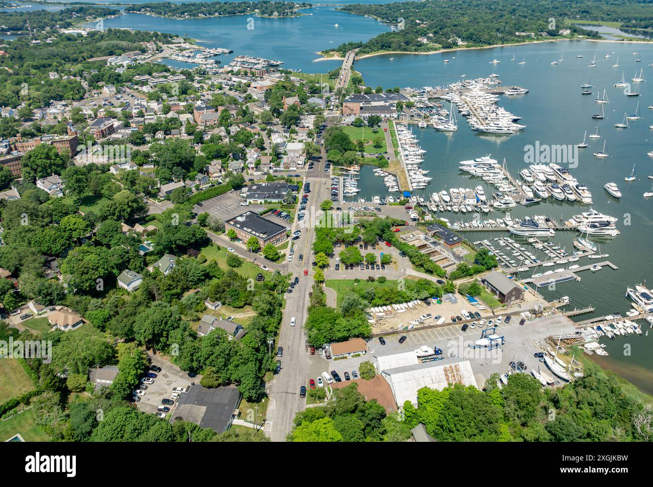 North bay village aerial drone hi-res stock photography and images - Alamy