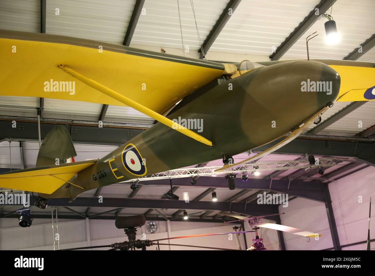 Slingsby T6 Kirby glider, Army Flying Museum, Kentsboro, Middle Wallop ...