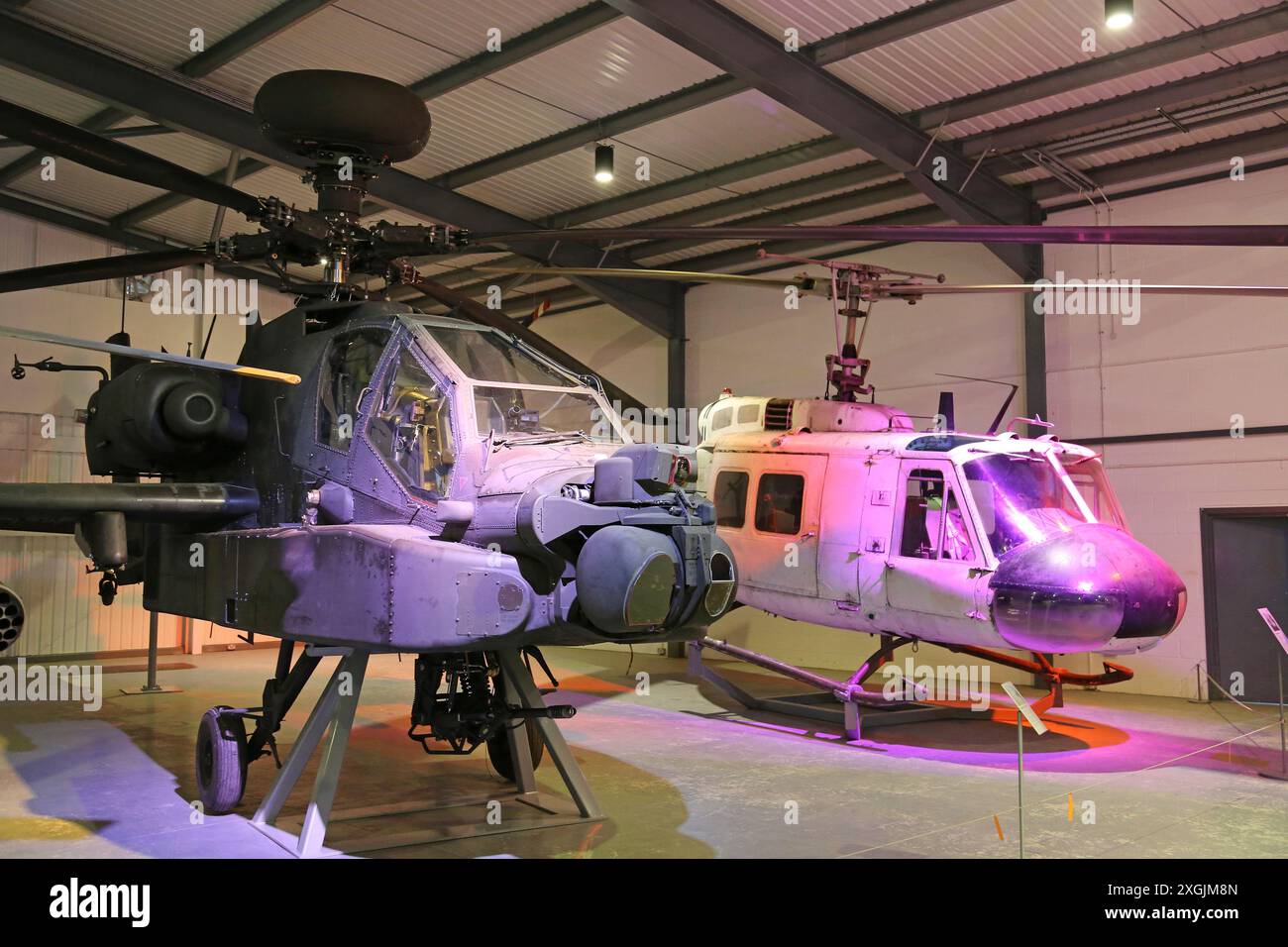 Agusta-Westland Apache AH1 and Bell UH-1H Iroquois ‘Huey’, Army Flying ...