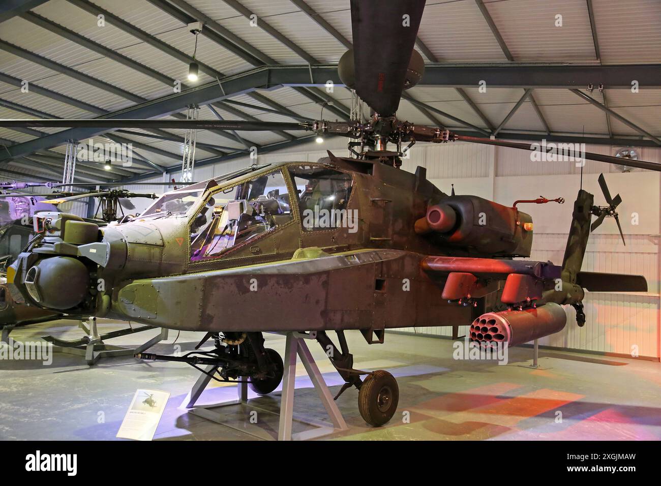 Agusta-Westland Apache AH1, Army Flying Museum, Kentsboro, Middle ...
