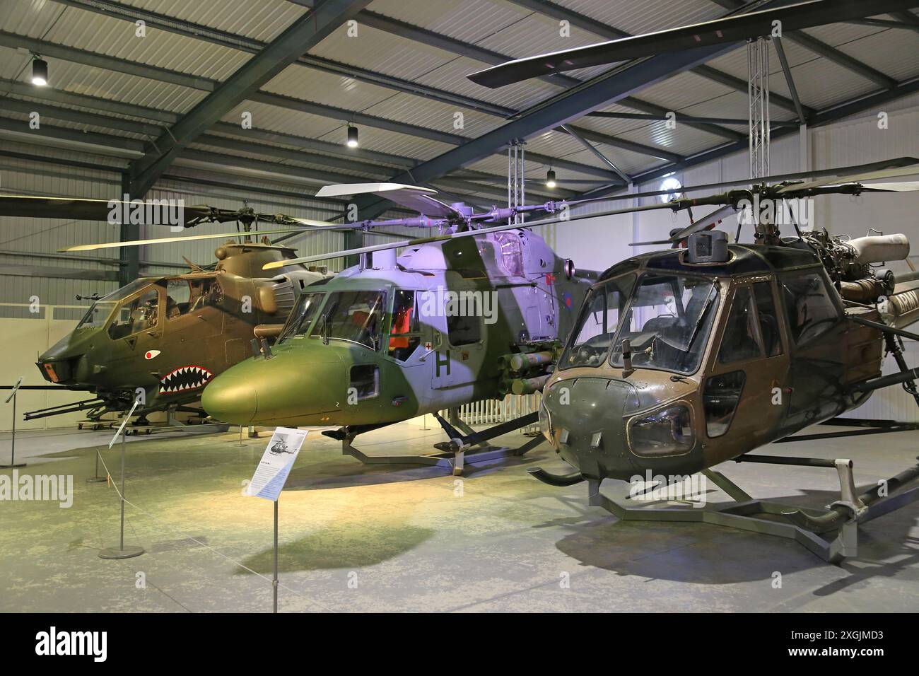 Bell AH-1F Cobra, Westland Lynx AH7 and Westland Scout AH1, Army Flying ...